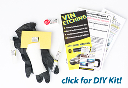 Vin etching kit for vehicle owners - auto glass vin etch | Insta Etch