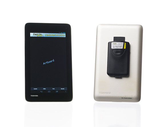 2000allin1 - 7" Android "Insta Etched" tablet w/ integrated laser VIN ...